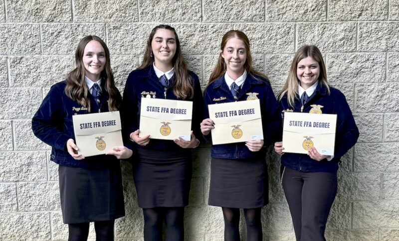 Waterford FFA members earn state degrees | News, Sports, Jobs ...